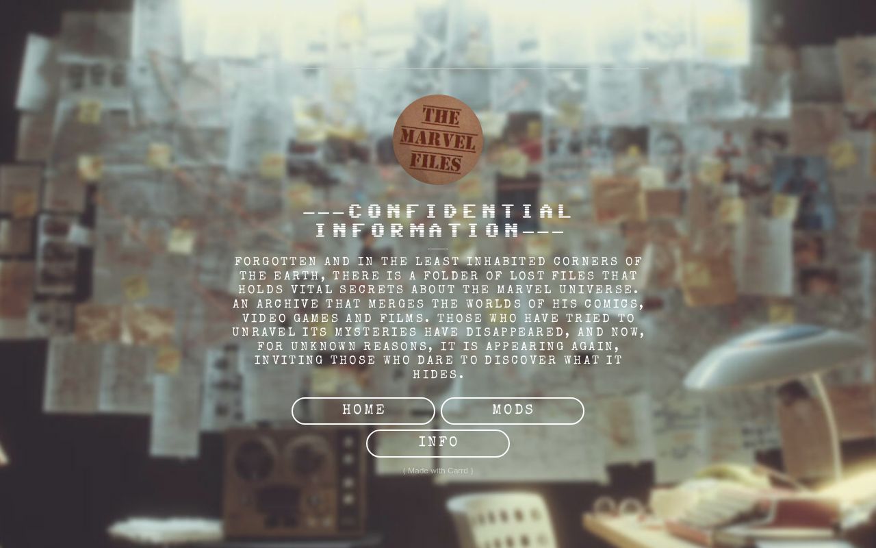 The Marvel Files Fanzine